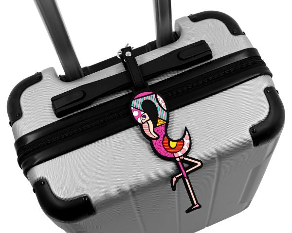 BRITTO® ラゲージタグ - FLAMINGO｜ ロメロ ブリット (Romero Britto) - HOPE BEAR SHOP ...